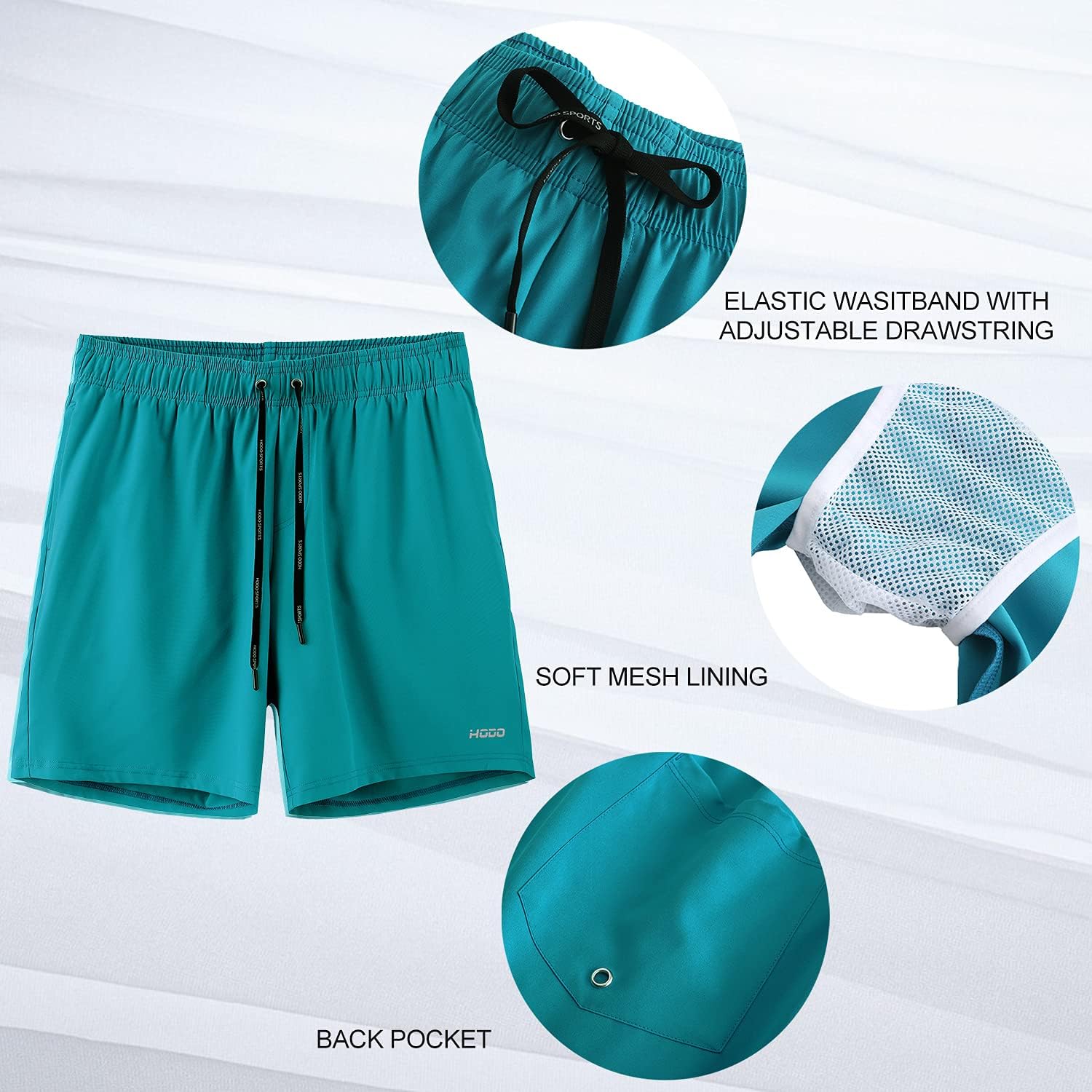 HOdo Mens Swim Trunks 9" Quick Dry Swim Shorts Bathing Suit Review ...