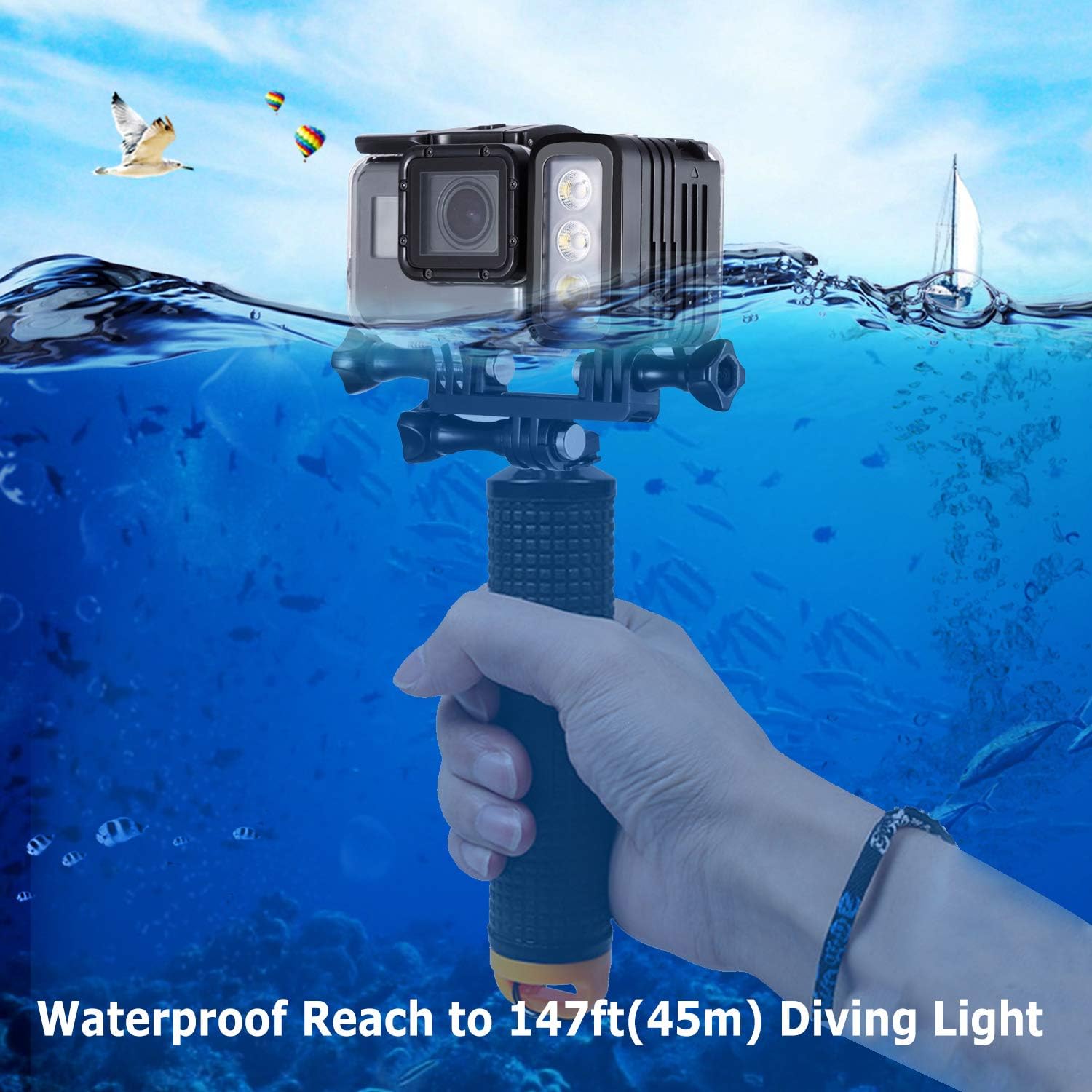 HONGDAK Waterproof Dive Light Review - Ocean Bliss Journeys