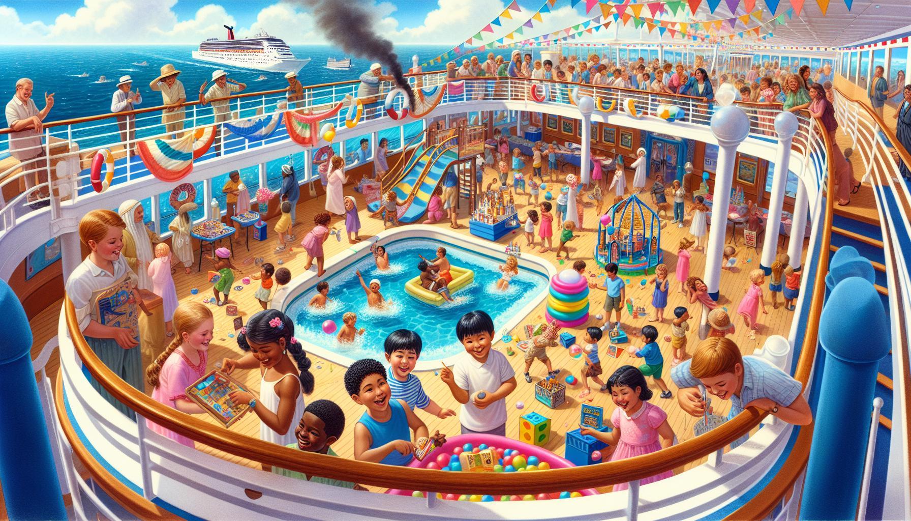 carnival cruises kids activities - Ocean Bliss Journeys